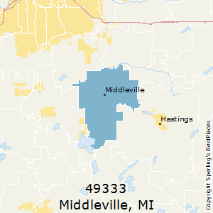 Middleville (zip 49333), MI