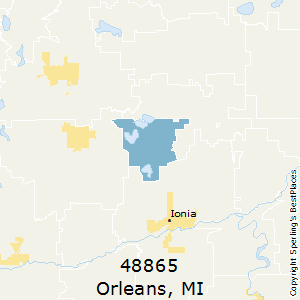 Orleans (zip 48865), MI