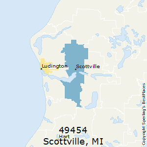 Scottville (zip 49454), MI