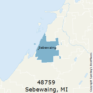 Sebewaing (zip 48759), MI