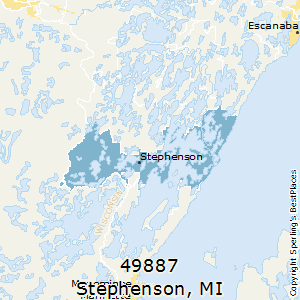 Stephenson (zip 49887), MI