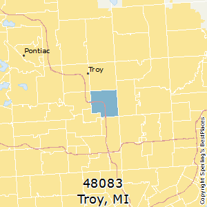 Troy Mi School District Map