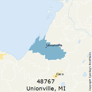 Unionville (zip 48767), MI