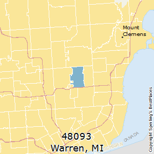 Warren (zip 48093), MI
