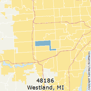 Westland (zip 48186), MI