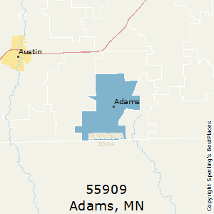 Adams (zip 55909), MN