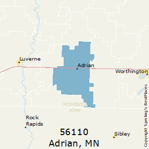 Adrian (zip 56110), MN