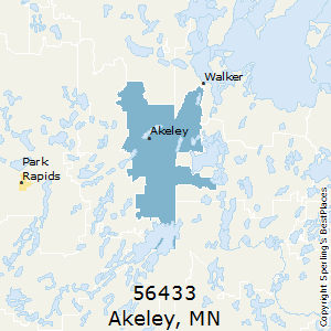 Akeley (zip 56433), MN
