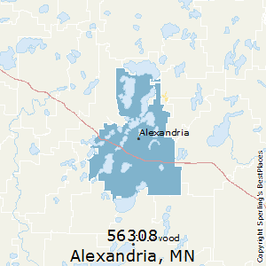 Alexandria (zip 56308), MN