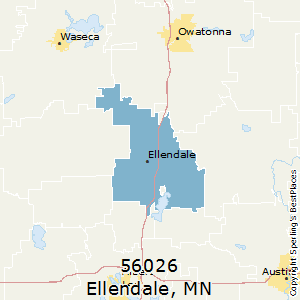 Ellendale (zip 56026), MN