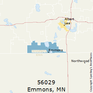 Emmons (zip 56029), MN
