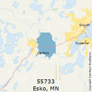 Esko (zip 55733), MN