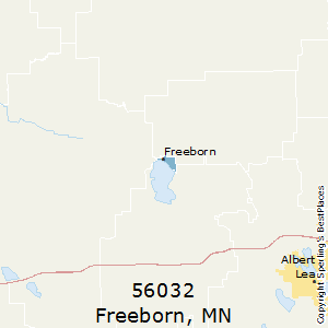 Freeborn (zip 56032), MN