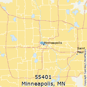 Minneapolis (zip 55401), MN