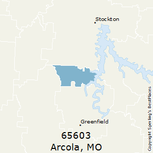 Arcola (zip 65603), MO