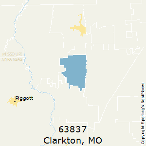 Clarkton (zip 63837), MO