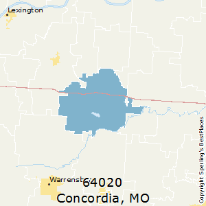 Concordia (zip 64020), MO