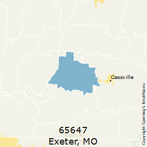 Exeter (zip 65647), MO