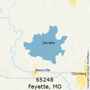 Fayette (zip 65248), MO