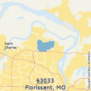 Florissant (zip 63033), MO