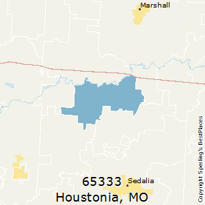 Houstonia (zip 65333), MO