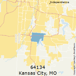 Kansas City Missouri Zip Code Map - Map