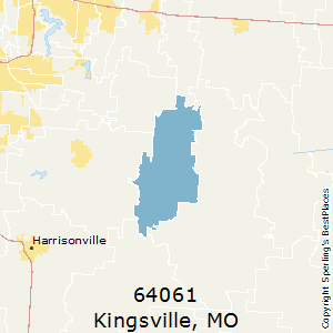 Kingsville (zip 64061), MO