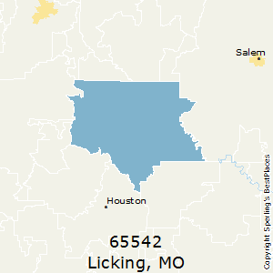 Licking (zip 65542), MO
