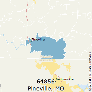 Pineville (zip 64856), MO
