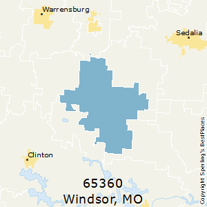 Windsor (zip 65360), MO