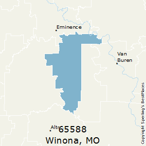 Winona (zip 65588), MO
