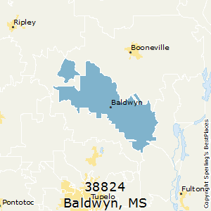 Baldwyn (zip 38824), MS