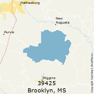 Brooklyn (zip 39425), MS