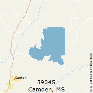 Camden (zip 39045), MS