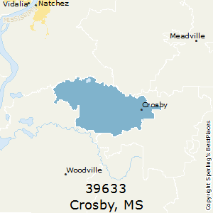 Crosby (zip 39633), MS
