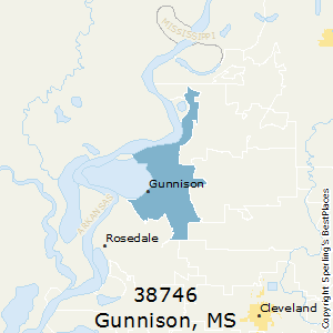 Gunnison (zip 38746), MS