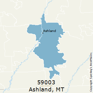 Ashland (zip 59003), MT