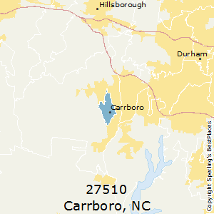Carrboro (zip 27510), NC