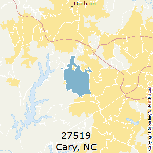 Cary (zip 27519), NC