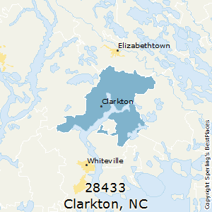Clarkton (zip 28433), NC