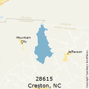 Creston (zip 28615), NC