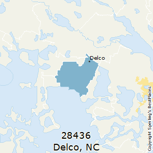 Delco (zip 28436), NC