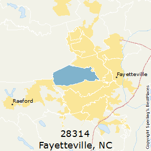 Fayetteville (zip 28314), NC