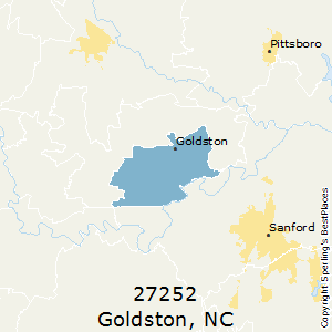 Goldston (zip 27252), NC