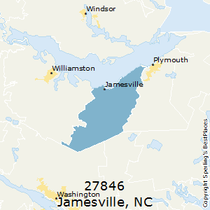 Jamesville (zip 27846), NC