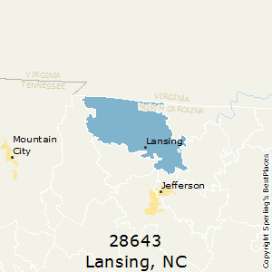 Lansing (zip 28643), NC