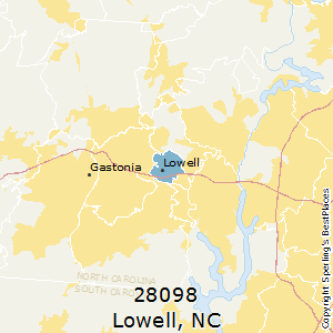 Lowell (zip 28098), NC