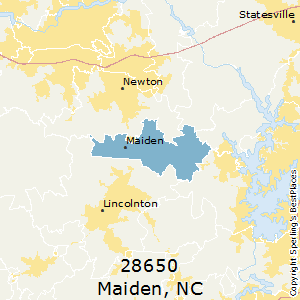 Maiden (zip 28650), NC