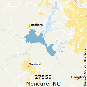Moncure (zip 27559), NC