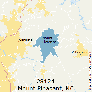 Mount Pleasant Zip Code Map - Map